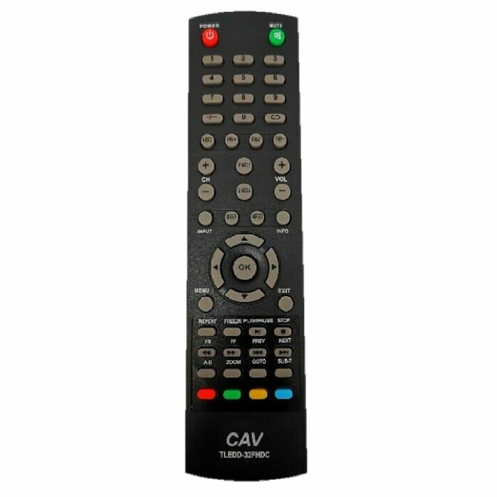 Telefunken TLEDD-32FHDC Replacement TV Remote – Soundtech Online