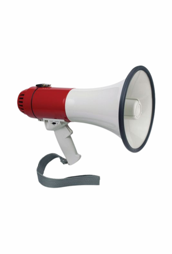 MEGAPHONE WITH SIREN – Soundtech