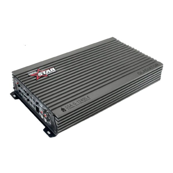 StarSound 4CH Amplifier 12400W Gladiator – Soundtech Online