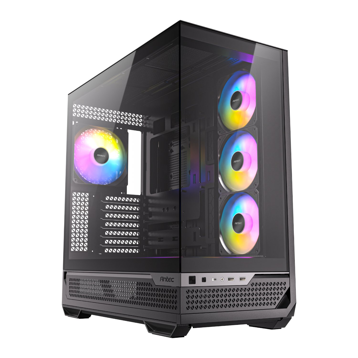 Antec C7 ARGB E-ATX Mid Tower Gaming Chassis – Black – Soundtech Online