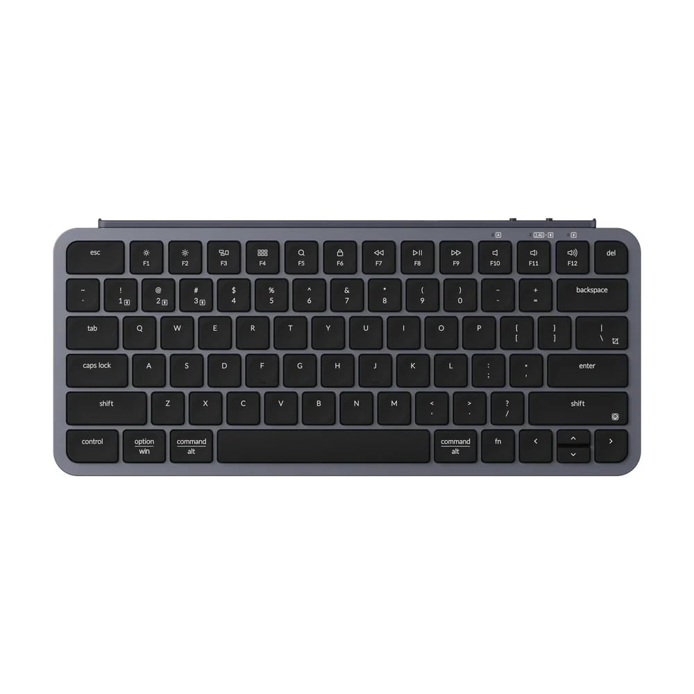 Keychron B1 Pro Ultra-Slim 75% Wireless Keyboard – Space Grey ...
