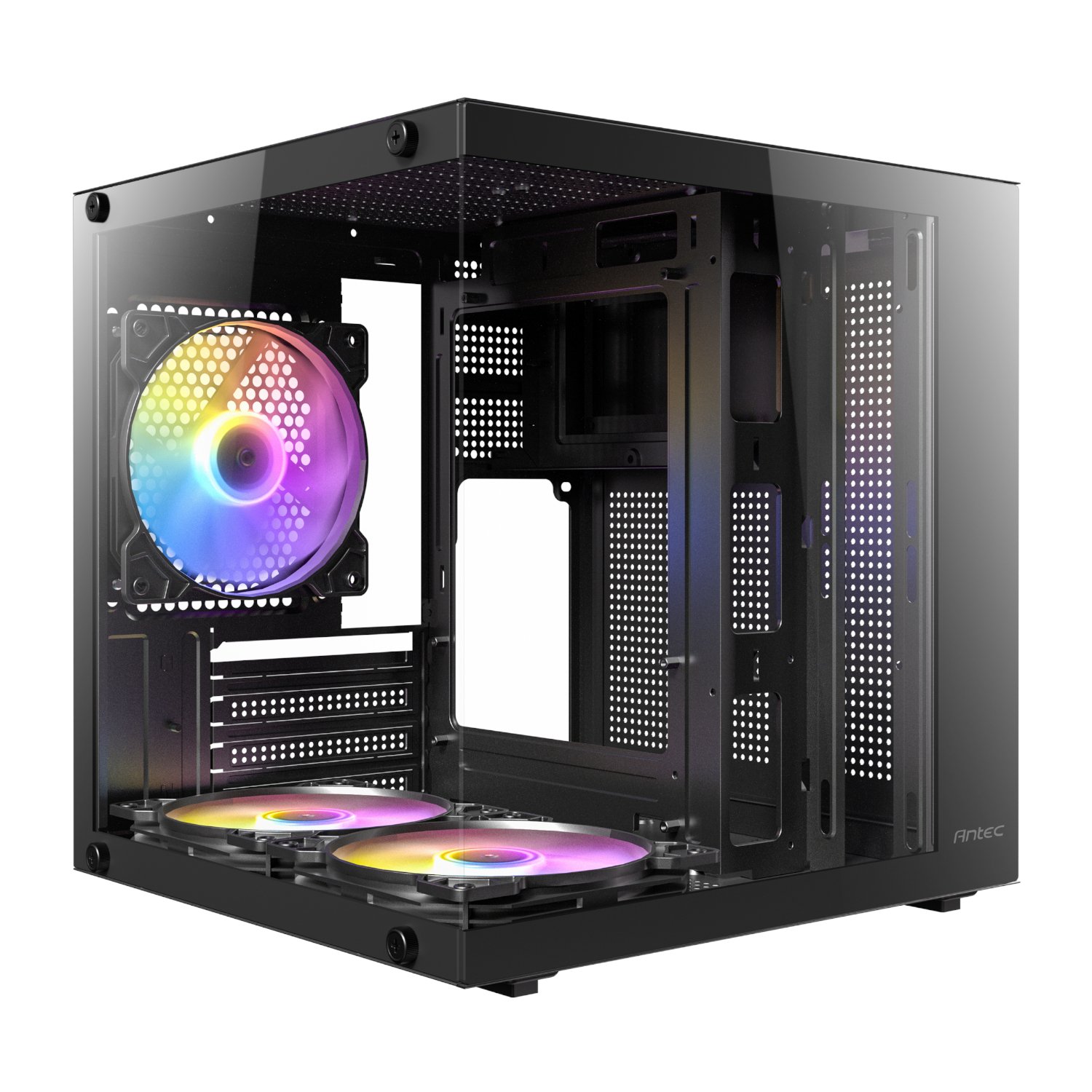 Antec VCX10M RGB Micro-ATX | ITX ARGB Mini -Tower Gaming Chassis ...