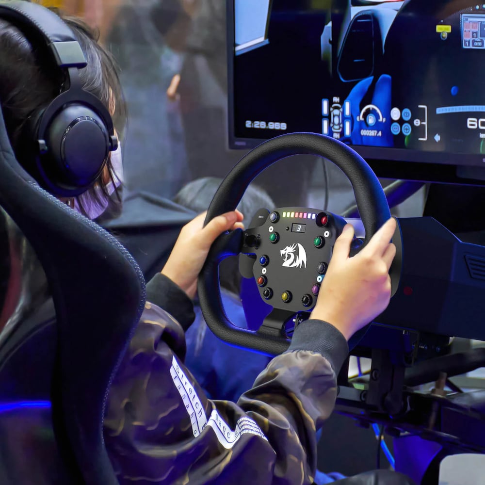 REDRAGON GT-32 RACING WHEEL – Soundtech Online