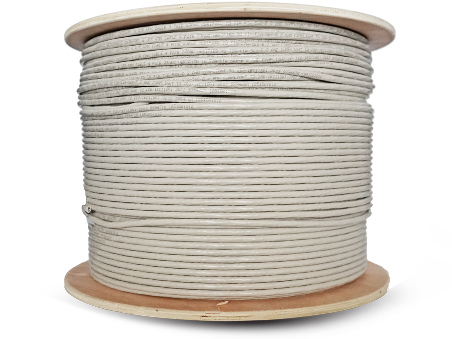 Linkbasic 500M Drum Cat6 Solid Grey UTP Cable – Soundtech Online